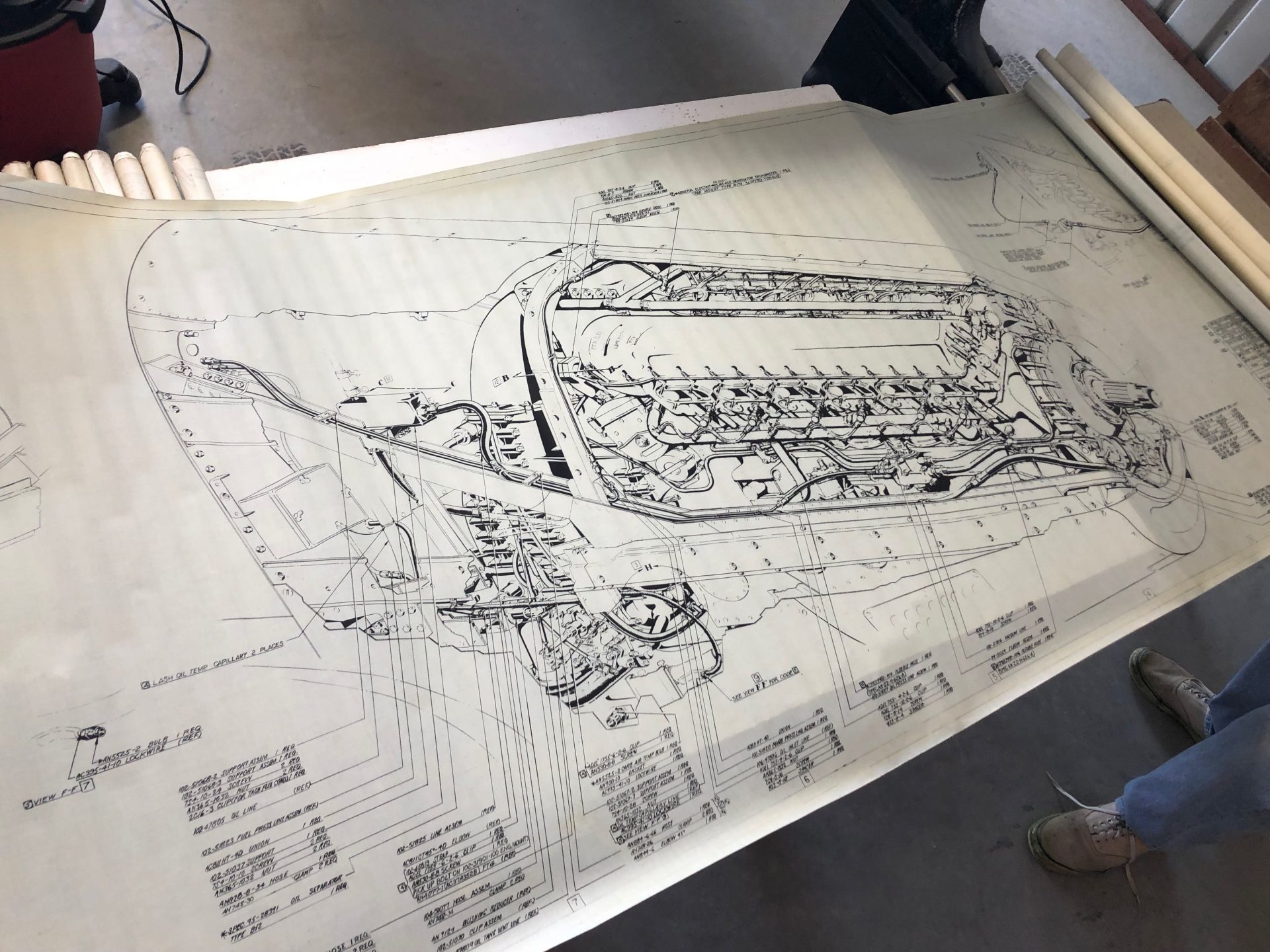 Original WWII Era Engineering Drawings Shown to the Public for the ...